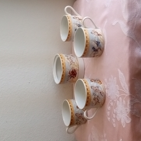 Fitz and Floyd | Dining | Bundle 4 Coffee Cups Omnibus Fitz Floyd ...